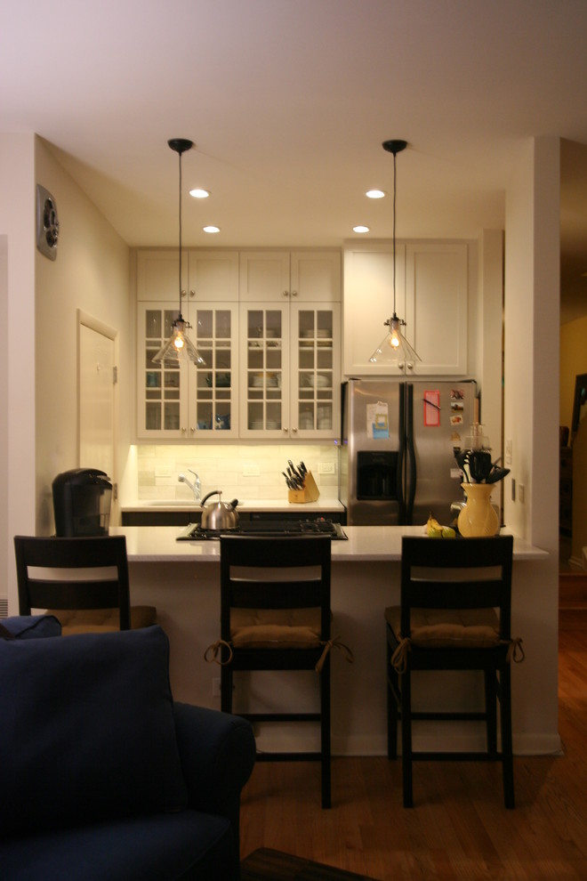 Old Town Kitchen - Contemporary - Kitchen - Chicago - by Habitar Design ...