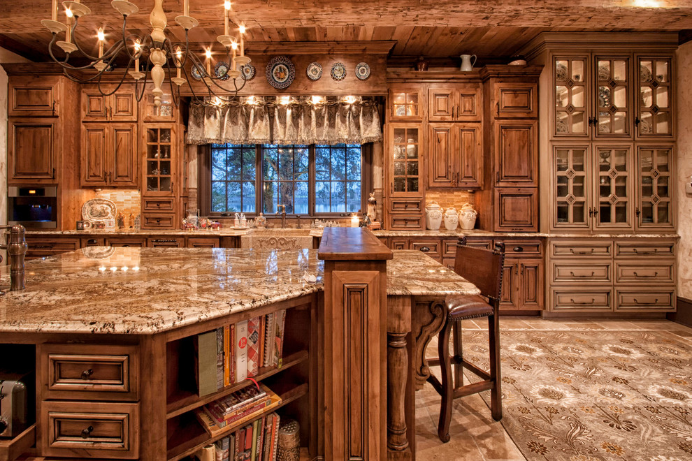 Old World Kitchen - Traditional - Kitchen - Charlotte - by Walker ...