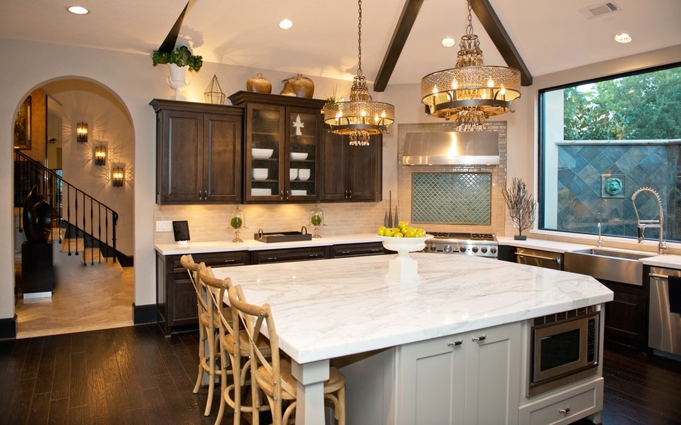 Old World Meets Modern - Houston - Spring Branch - Modern - Kitchen ...