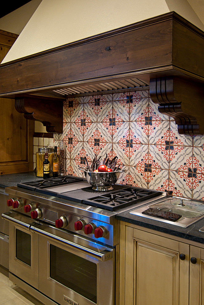 Old World Rustic Santa Fe, NM - Mediterranean - Kitchen - Albuquerque ...
