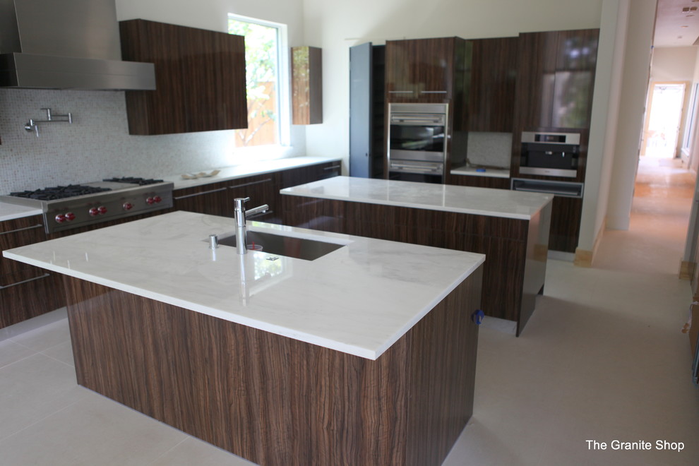 Olympian White Danby Kitchen Countertops - Kitchen - Dallas - by The ...