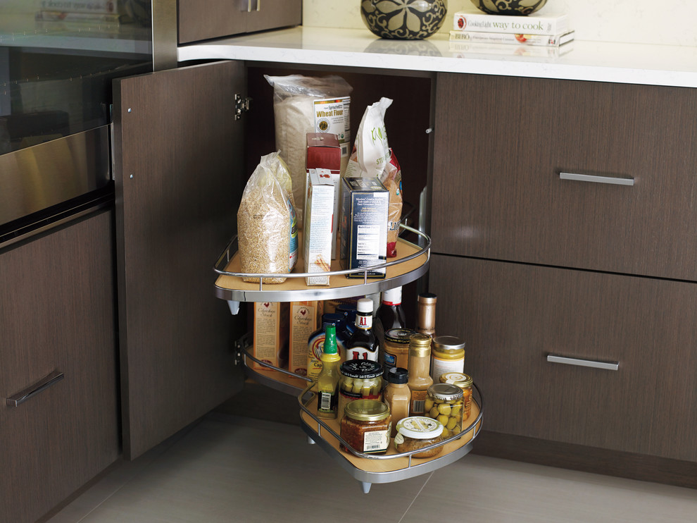 Omega Cabinetry: Blind Corner with Lemans Swingout - Contemporary ...