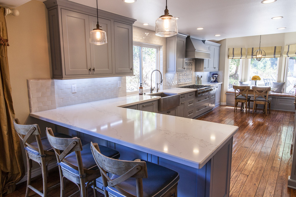 Omega, Renner, Maple (Custom Sherwin Williams color: Morning Fog ...