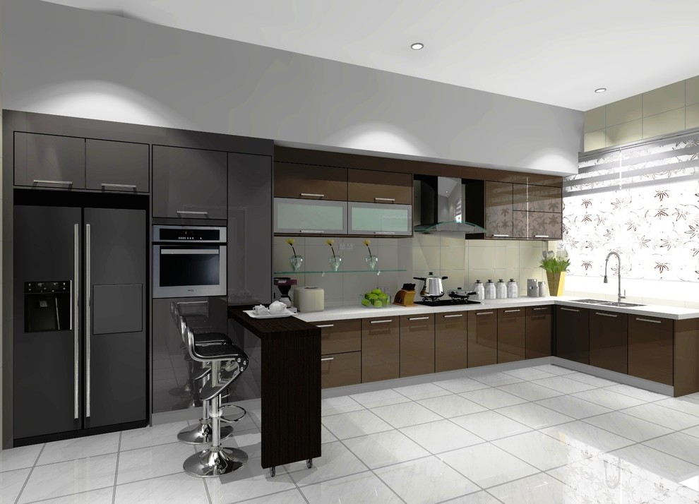 on site project (uv series) - Modern - Kitchen - Other - by PA KITCHEN ...