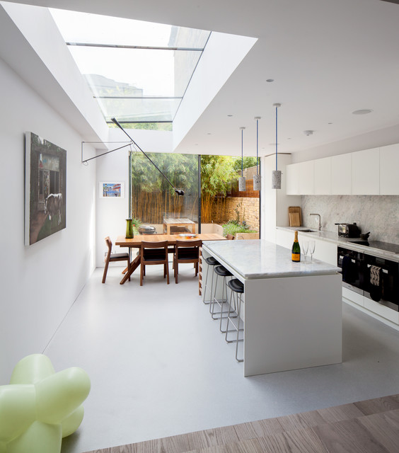 One Extension Two Properies. Neighbours Unite. Project One - Modern ...