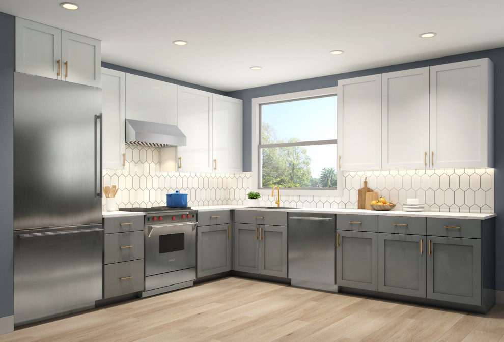 One Point Renovation Eclectic Kitchen Design - Eclectic - Kitchen ...