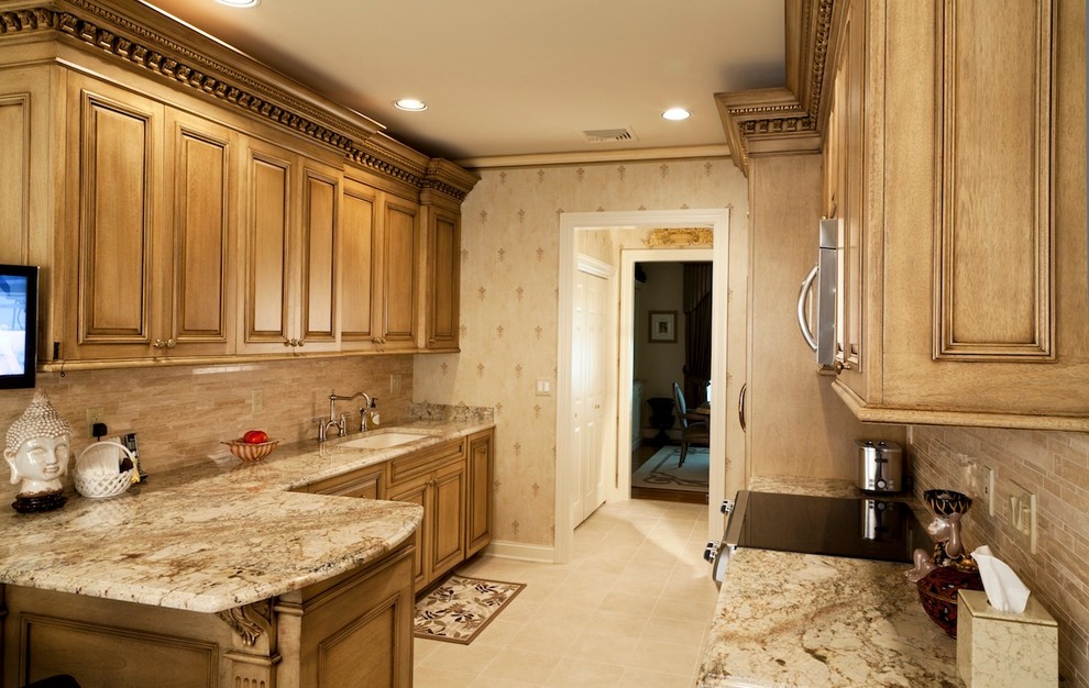 One tone Kitchen - Traditional - Kitchen - New York - by WL Kitchen ...