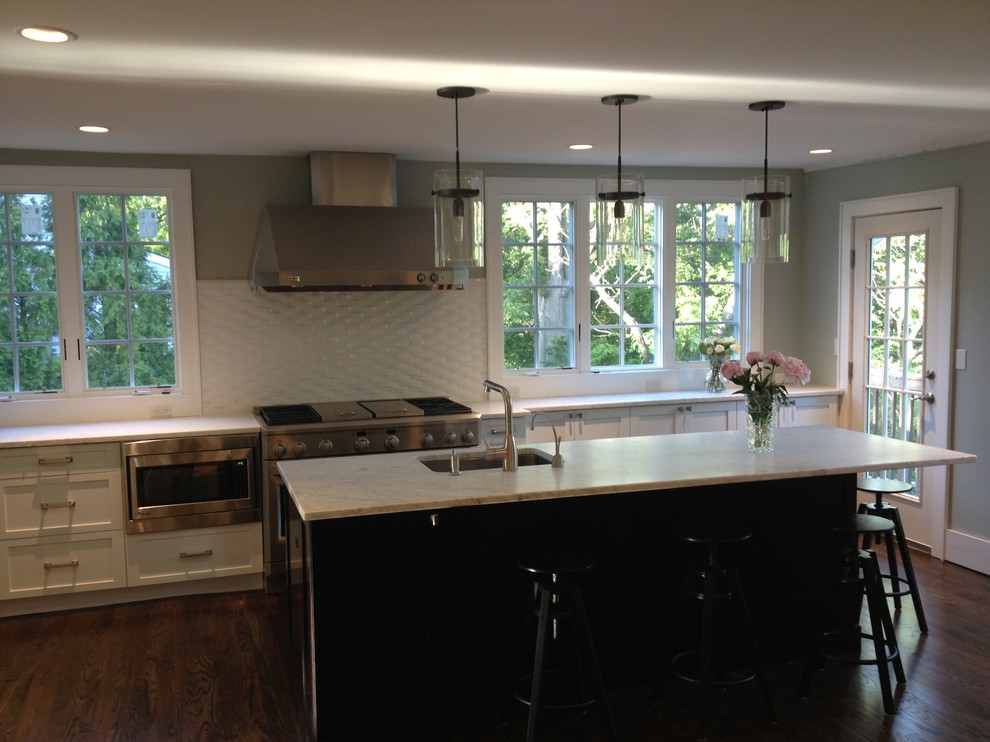 Open Airy KItchen - Traditional - Kitchen - New York | Houzz