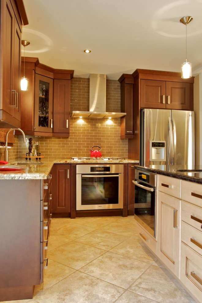 Open Concept - Traditional - Kitchen - Toronto - by Andros Kitchen ...