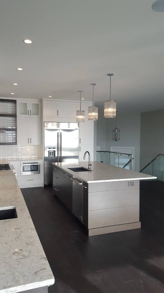 Open Concept Contemporary Home With A Classic Flare - Contemporary ...