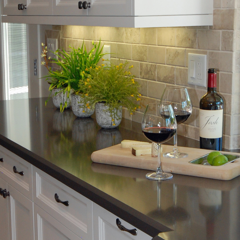Open Concept Kitchen for Entertaining - Transitional - Kitchen ...