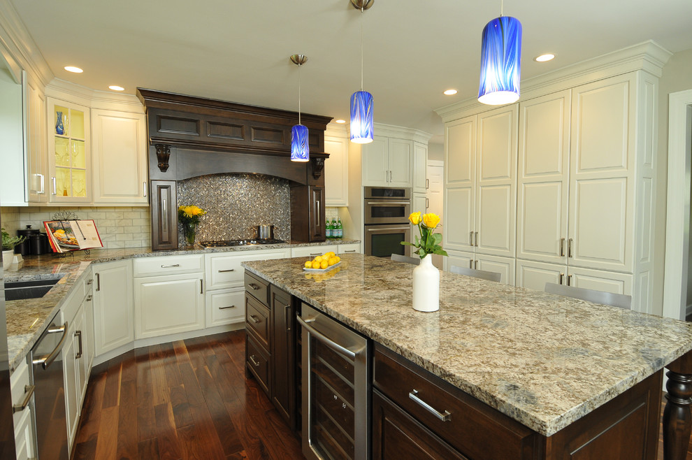 Open Concept Kitchen - Traditional - Kitchen - Chicago - by TKS Design ...