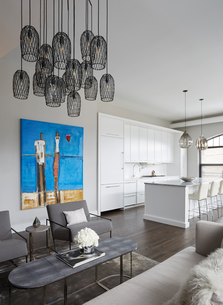 Open Concept Loft Living in Chicago's Lincoln Park - Contemporary ...