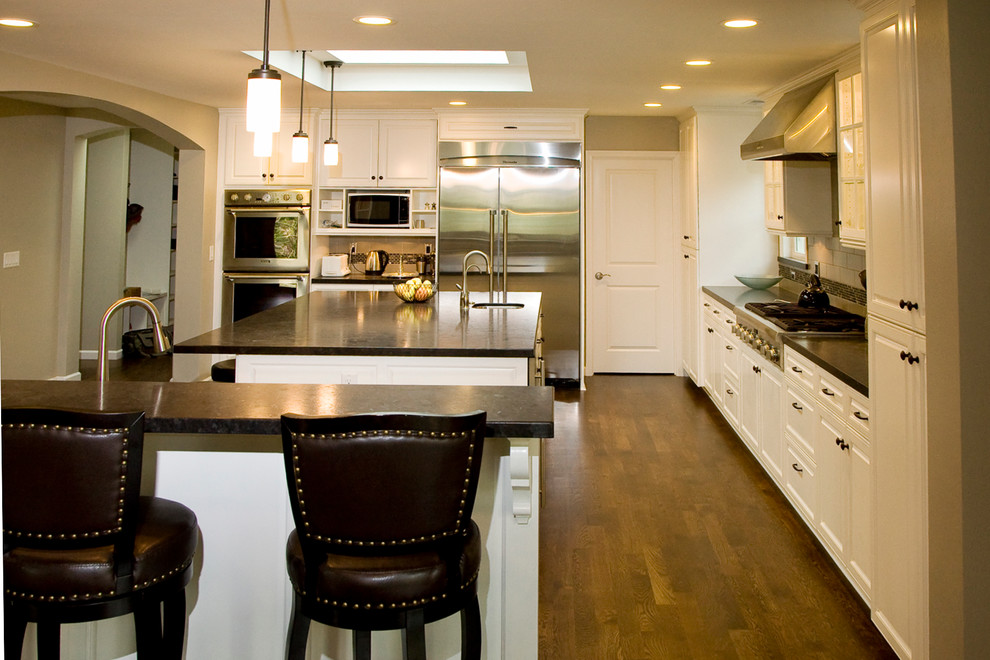 Open Kitchen - Traditional - Kitchen - San Francisco - by Arch Studio ...
