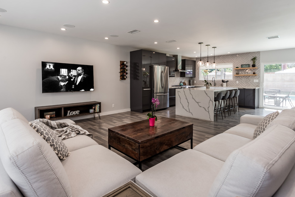 Open Kitchen Design - Marlin - Contemporary - Kitchen - Los Angeles ...