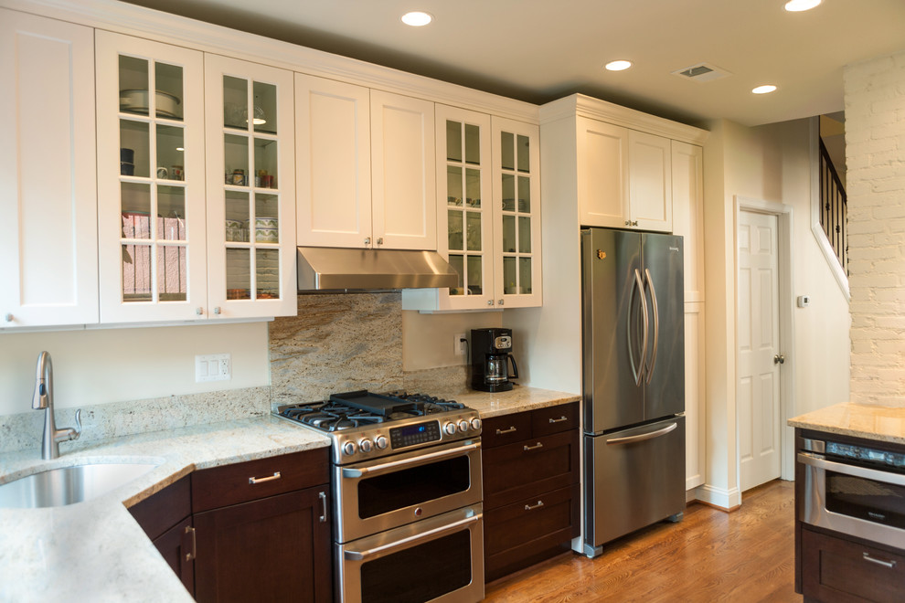 Open kitchen full of light! - Traditional - Kitchen - DC Metro - by ...
