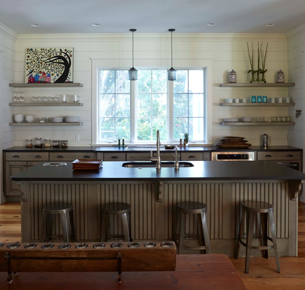 Open Low Country Kitchen - Beach Style - Kitchen - Jacksonville - by ...