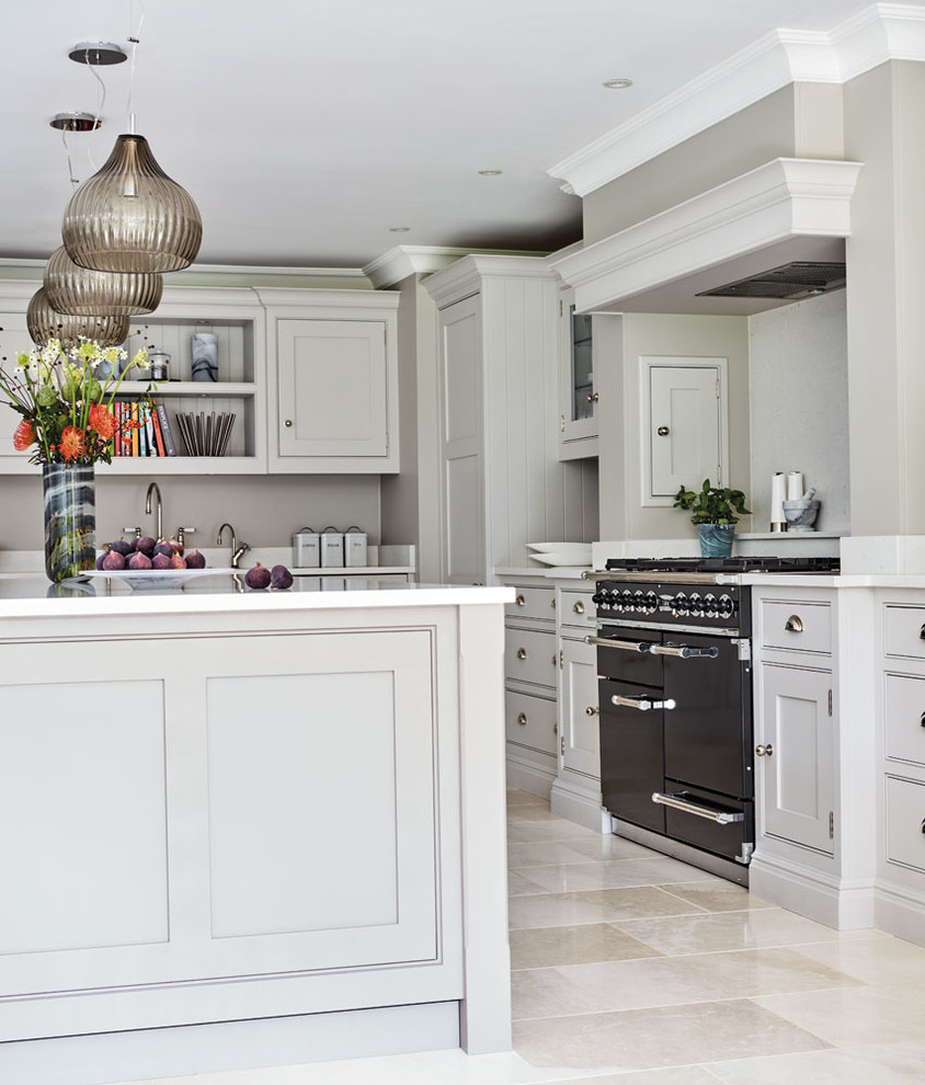 Open Plan Grey Kitchen - Contemporary - Kitchen - Kent - by Tom Howley ...