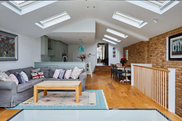 Open plan Ground floor - Modern - Kitchen - London - by Croft ...