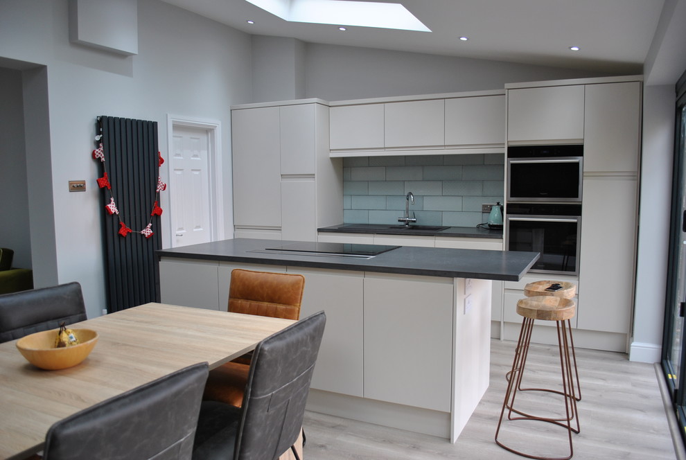 Open plan ground floor refurbishment - Contemporary - Kitchen ...