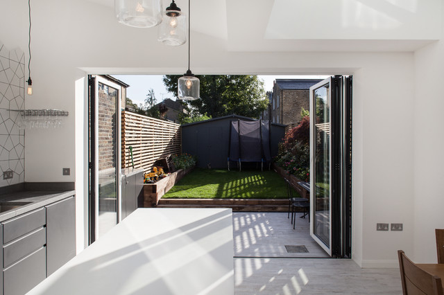 Open-Plan Kitchen Diner Extension - Contemporary - Kitchen - London ...