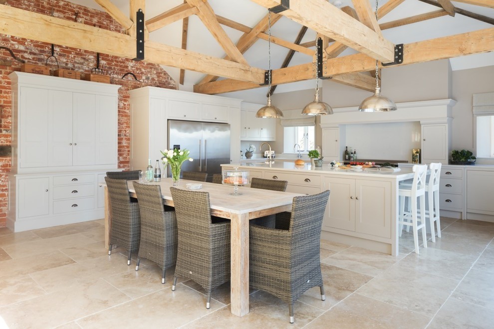 Open plan kitchen dining room - Country - Kitchen - Other - by Bryan ...