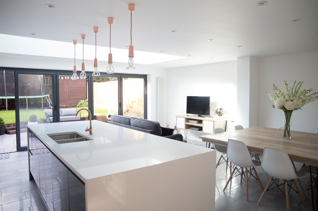 Open Plan Living Extension, Rushden - Contemporary - Kitchen - Other - by Blueprint ...
