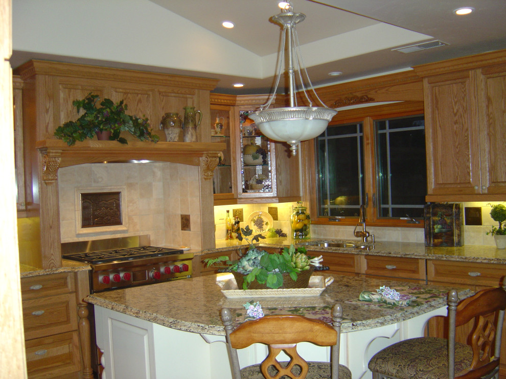 Open space Kitchen with center Island - Kitchen - Other - by Keystone | Houzz