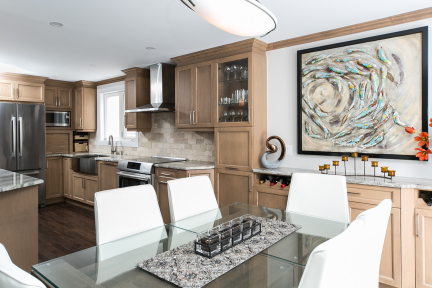 Opened Space - Traditional - Kitchen - Ottawa - by Distinctive ...