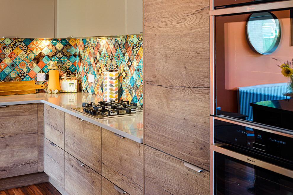 Orange is the happiest colour-Frank Sinatra - Midcentury - Kitchen ...