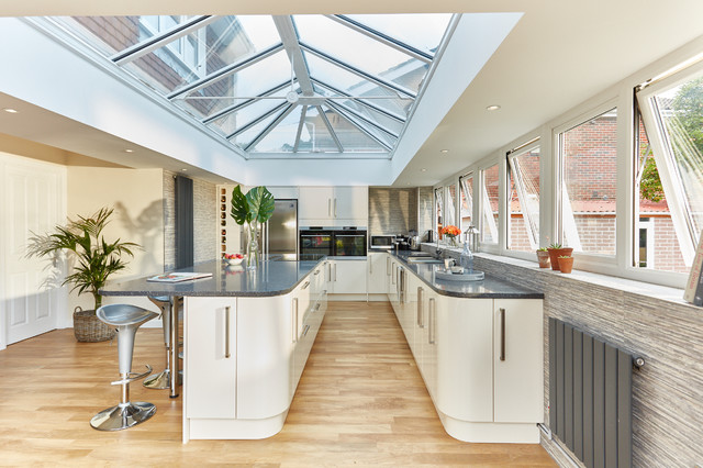 Orangery kitchen in Hampshire - Contemporary - Kitchen - Other - by ...