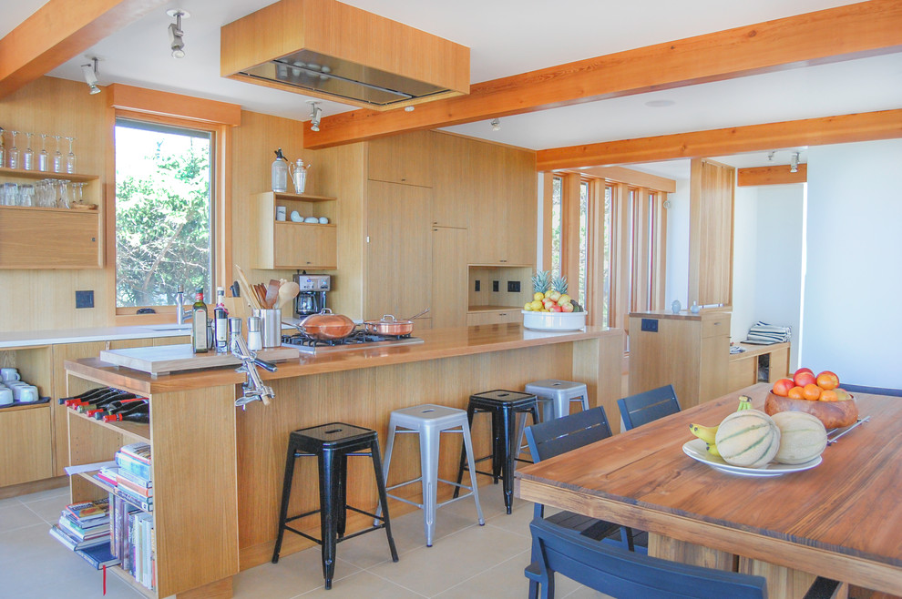 Oregon Beachfront Home- Complete Restoration - Modern - Kitchen ...