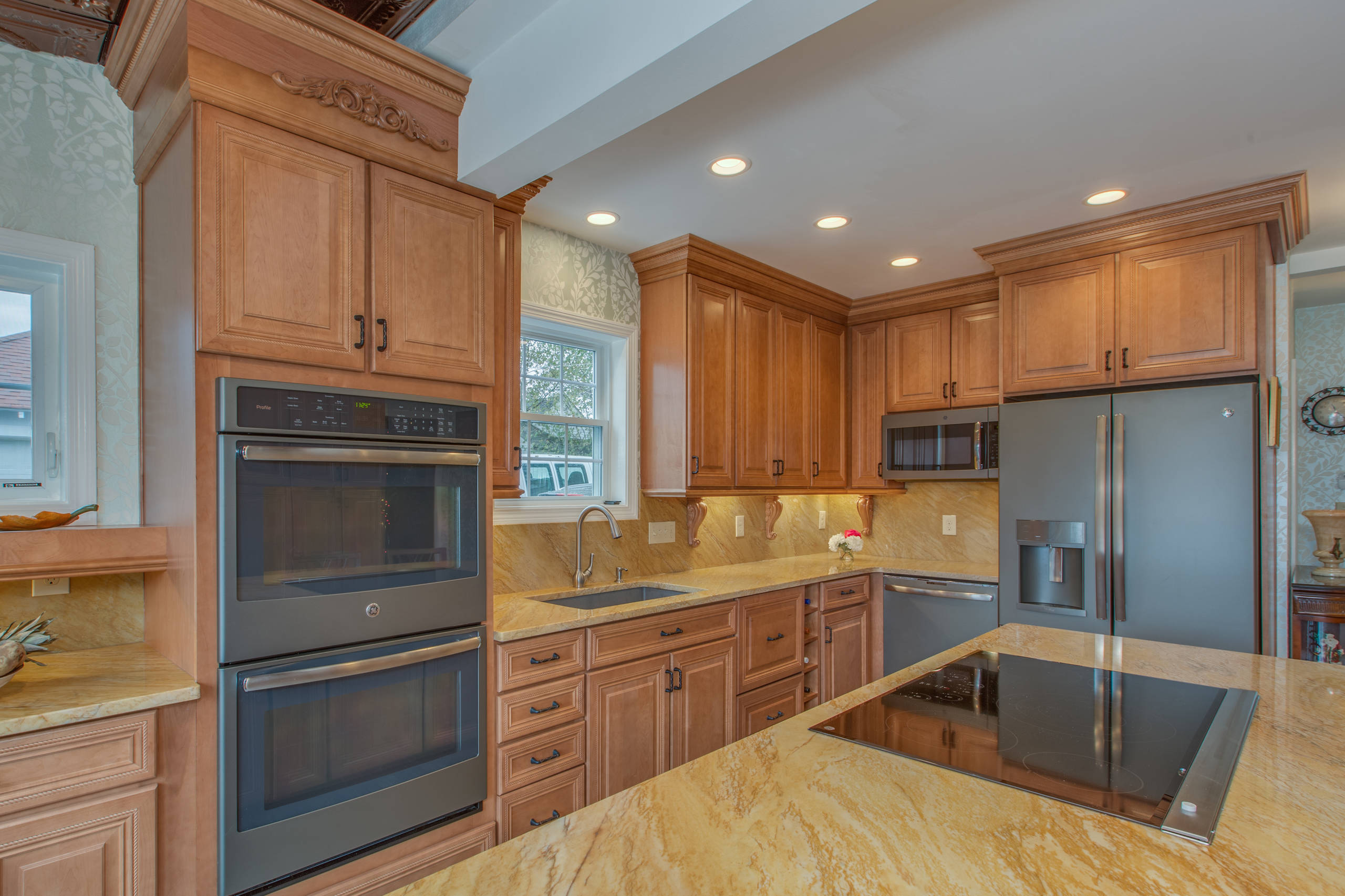Toffee Maple Kitchen Cabinets | Cabinets Matttroy