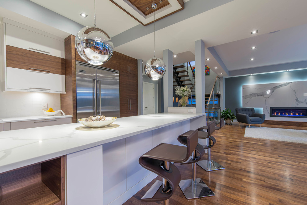 Ottawa Custom Home - Modern - Kitchen - Vancouver - by Michelle Design ...