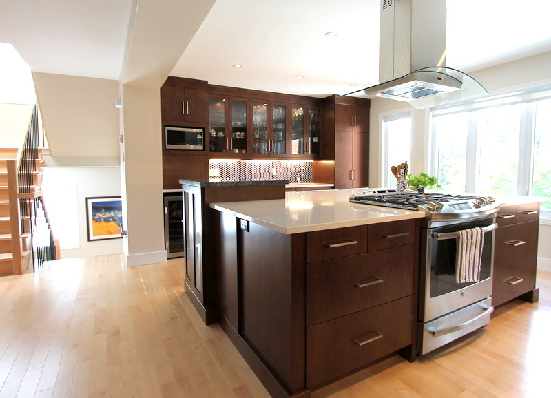 Ottawa Structural Wall Removal to Open Kitchen Area - Transitional ...