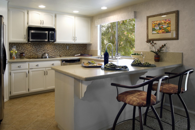 Our Work - Contemporary - Kitchen - Los Angeles - by Decorating Den ...