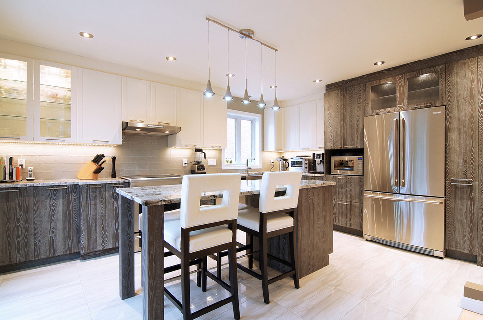 Our Work - Contemporary - Kitchen - Montreal - by RENO M3 Design ...