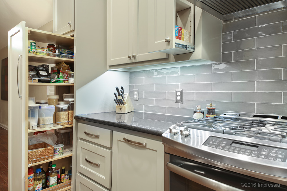 Outdated Kitchen Gets a Modern Makeover - Modern - Kitchen - Other - by ...