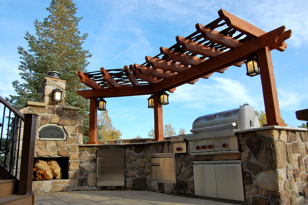 Outdoor Kitchen - Southwestern - Kitchen - Denver - by Archadeck of the ...