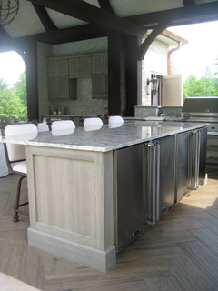 Outdoor Distressed Cabinets
