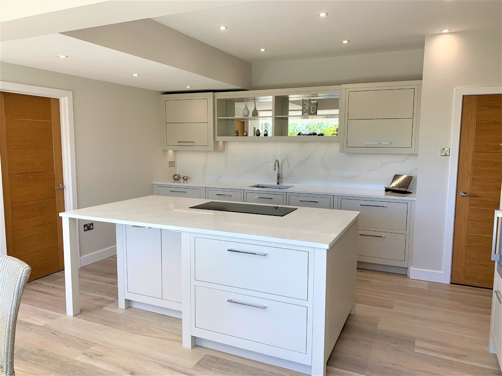 Outdoors In Painted In Frame Slab - Modern - Kitchen - Other - by ...