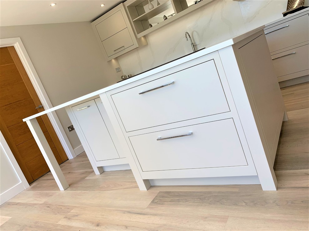 Outdoors In Painted In Frame Slab - Modern - Kitchen - Other - by ...