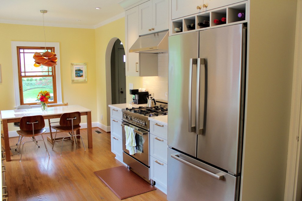 Oyster grey cabinets/Clintonville - Eclectic - Kitchen - Columbus - by ...