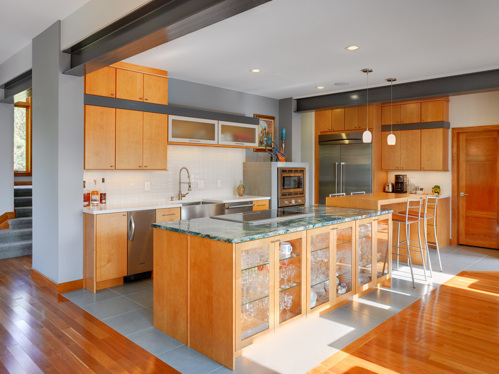 Pacific Modern Kitchen - Modern - Kitchen - Cincinnati - by Schone ...