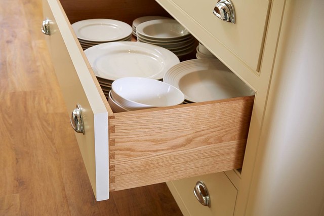 Painted - Bespoke Kitchen Featuring a Moulded Shaker Door Design ...