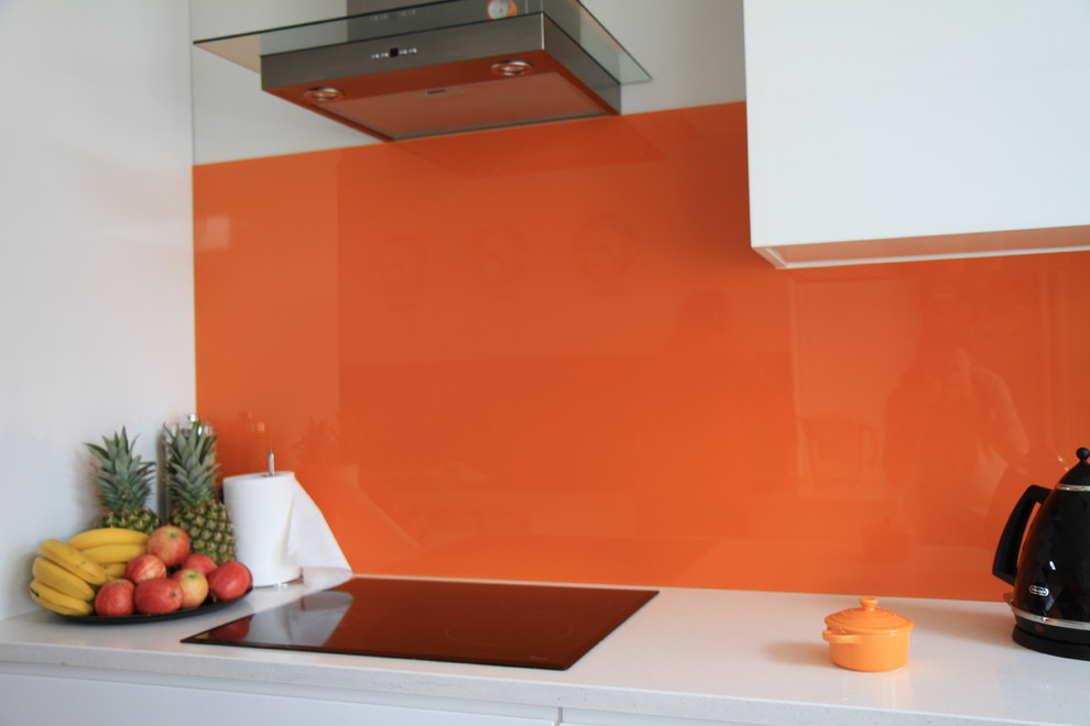 Painted Glass & Splashbacks - Modern - Kitchen - London - by Euro ...