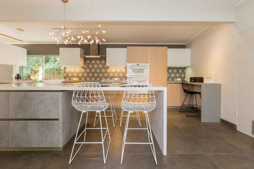 Palo Alto Eichler Kitchen Remodel - Modern - Kitchen - San Francisco ...