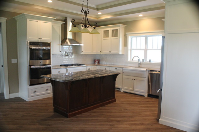 Panda White Kitchen - Traditional - Kitchen - St Louis - by Cory Mohr ...