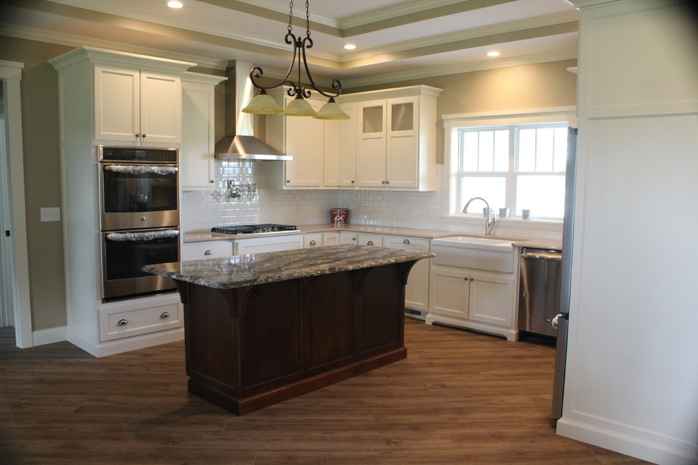 Panda White Kitchen - Traditional - Kitchen - St Louis - by Cory Mohr ...