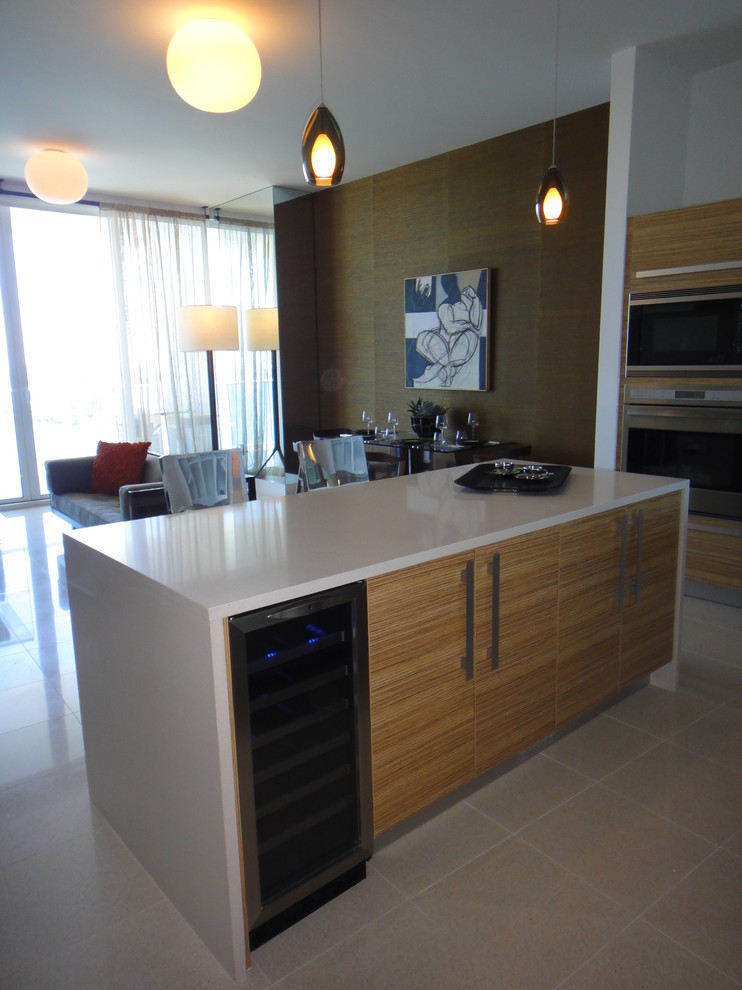 Paramount on the Bay - Modern - Kitchen - Miami | Houzz